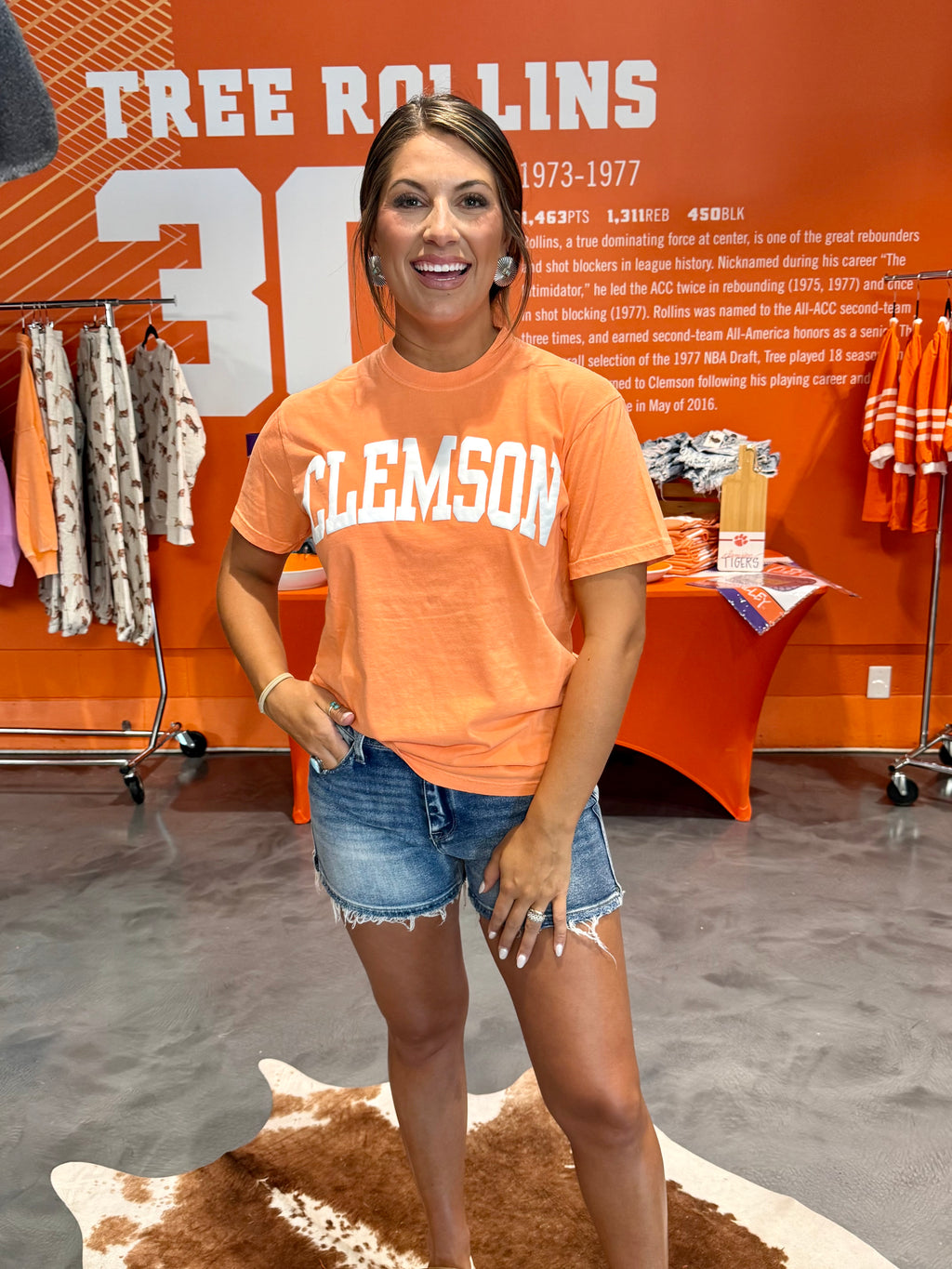 Clemson Puff Graphic – Southern Elegance SC Boutique